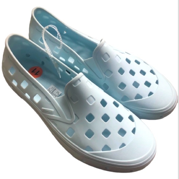 Vans | Shoes | Vans Trek Rubber Light Blue Rubber Shoes Size 1 New ...